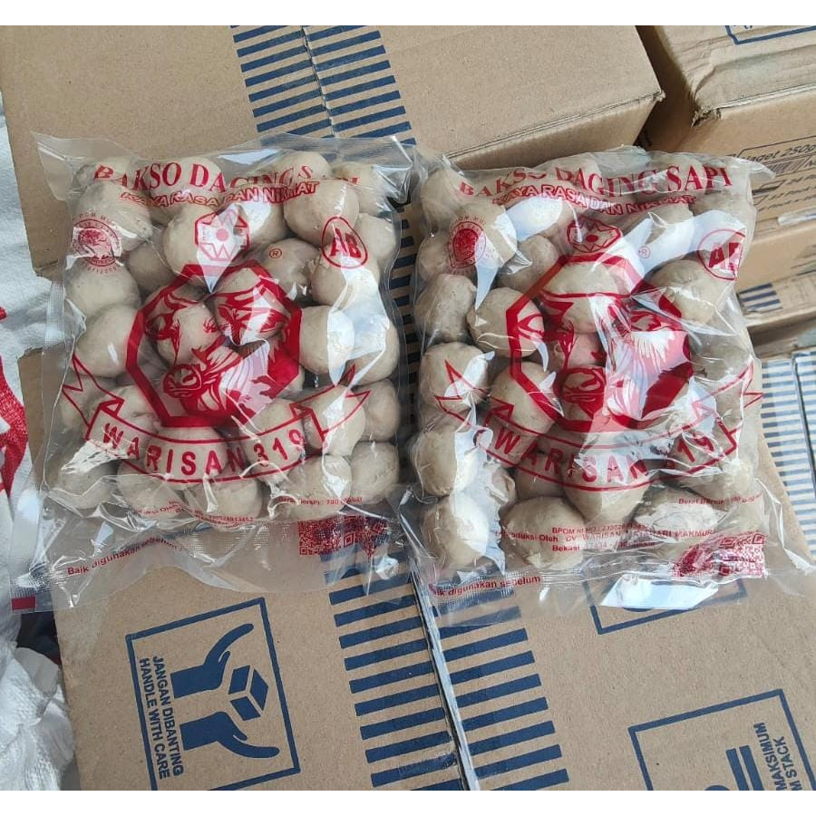 Jual Bakso Warisan Sapi Super SB Warisan 319 isi 50 pcs - Bakso Daging ...