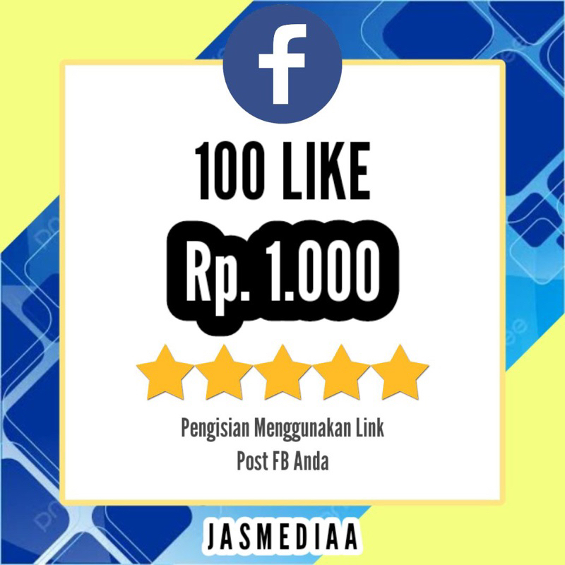 Jual LlKE FBl BERGARANSI | JASMEDIA - VOUCHER DIGITAL | Shopee Indonesia
