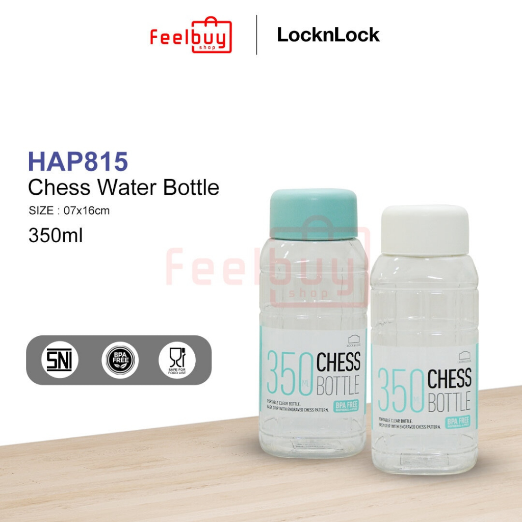 Jual LocknLock Chess Water Bottle PET 350ML HAP815 350ML BPA Free ...