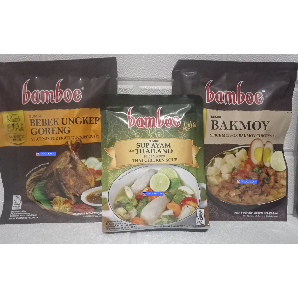 Jual NEW !!! BAMBOE BEBEK, BAKMOY, SUP THAILAND, BUMBU NASI KUNING ...