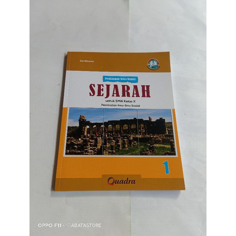 Jual BUKU PENDALAMAN SISWA MANDIRI SEJARAH SMA KLS X PEMINATAN DWI ...