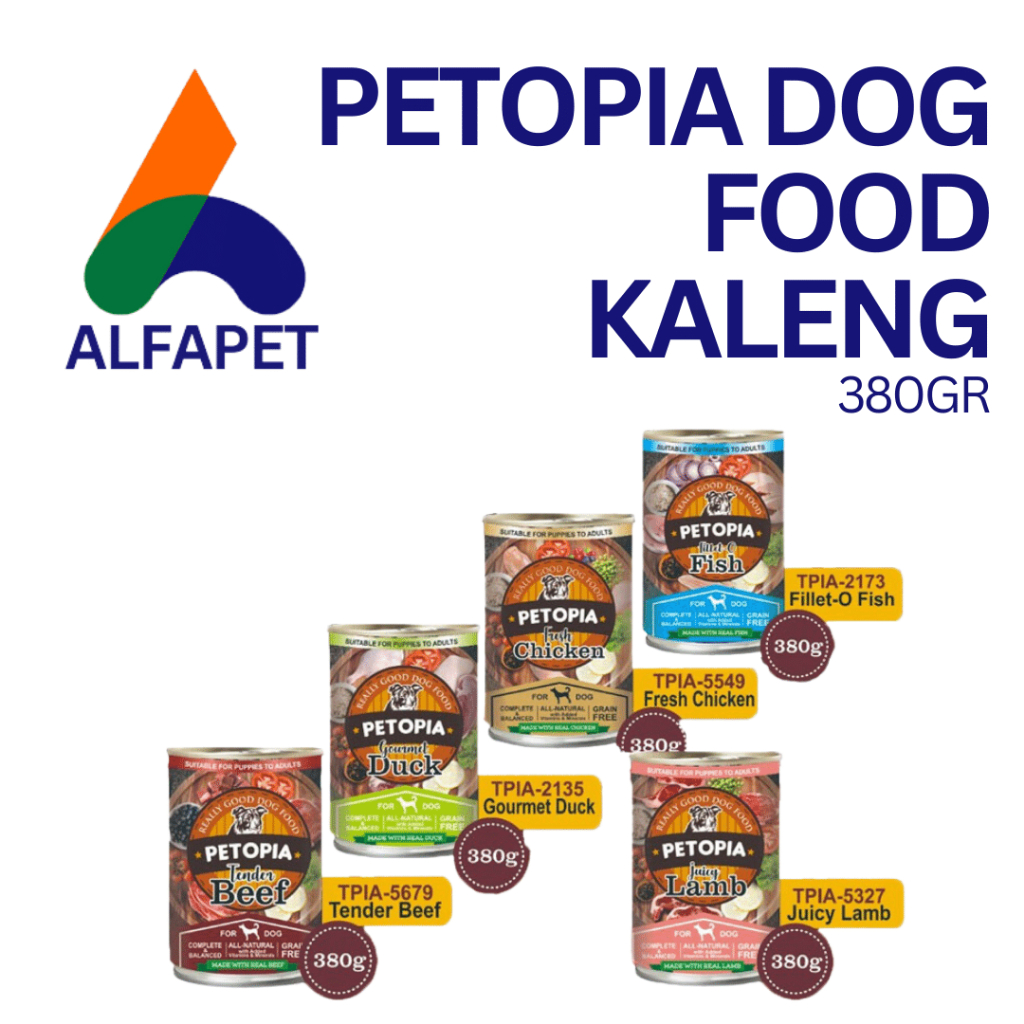 Jual PETOPIA DOG 380GR makanan anjing kaleng | Shopee Indonesia