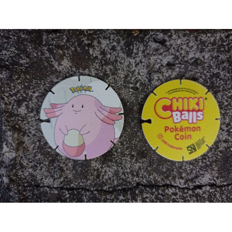 Jual Tazos / Tajos POKEMON COIN -CHANSEY- CHIKI BALLS New Murah Mainan ...