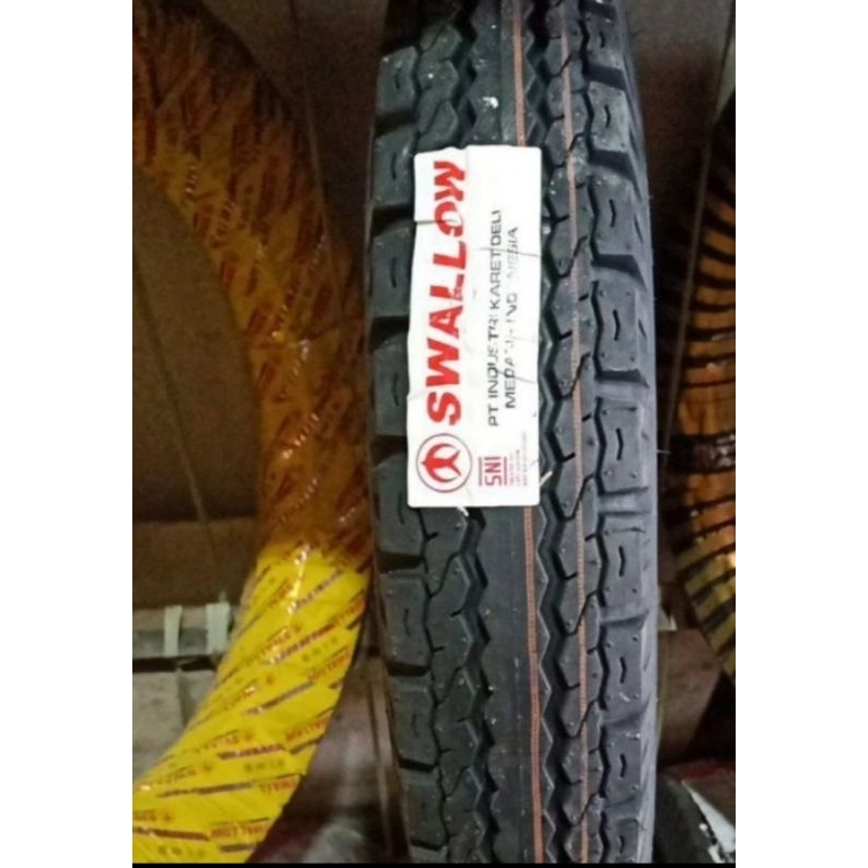 Jual Ban Viar 400-12 Swallow/Roda Grobak Tossa 400-12/Ban Roda 3 Nozomi ...