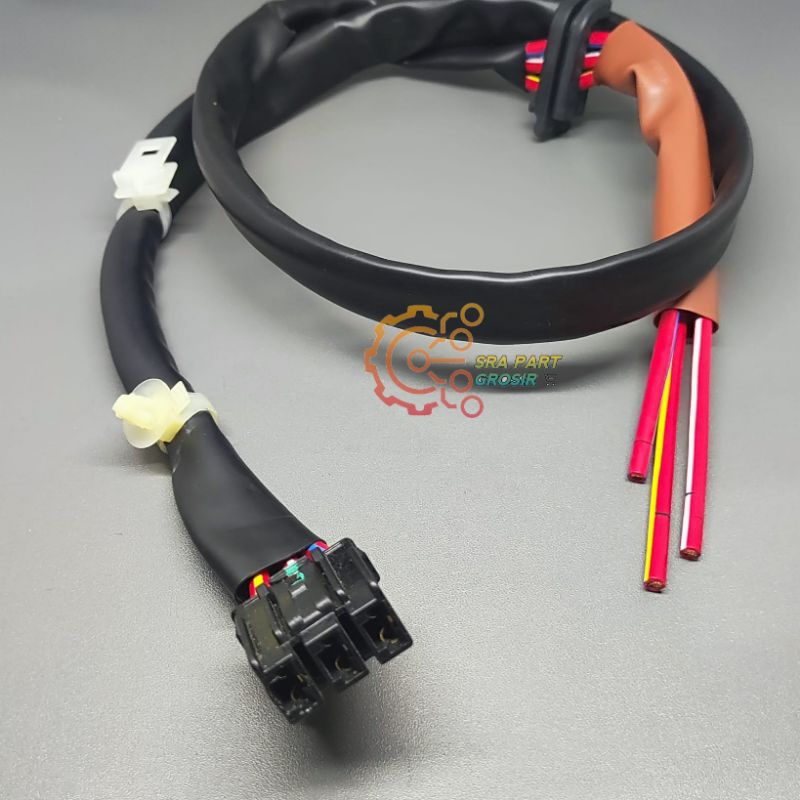 Jual SOKET KABEL SPULL STATER KABEL PANJANG JALUR DARI ECU KE SPULL ...