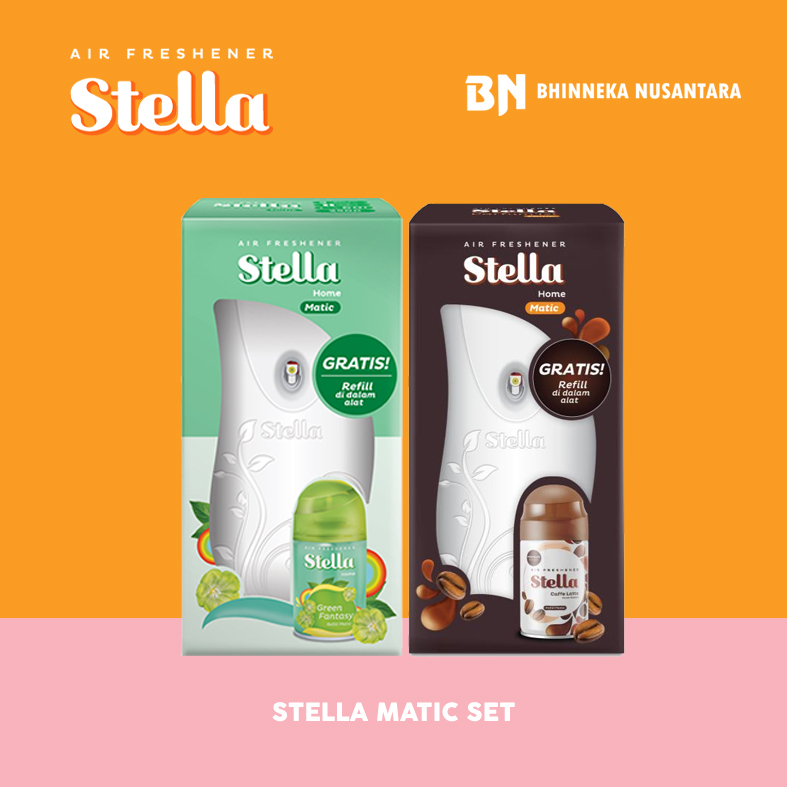 Jual Stella Matic Box Set - Pengharum Ruangan Otomatis | Shopee Indonesia