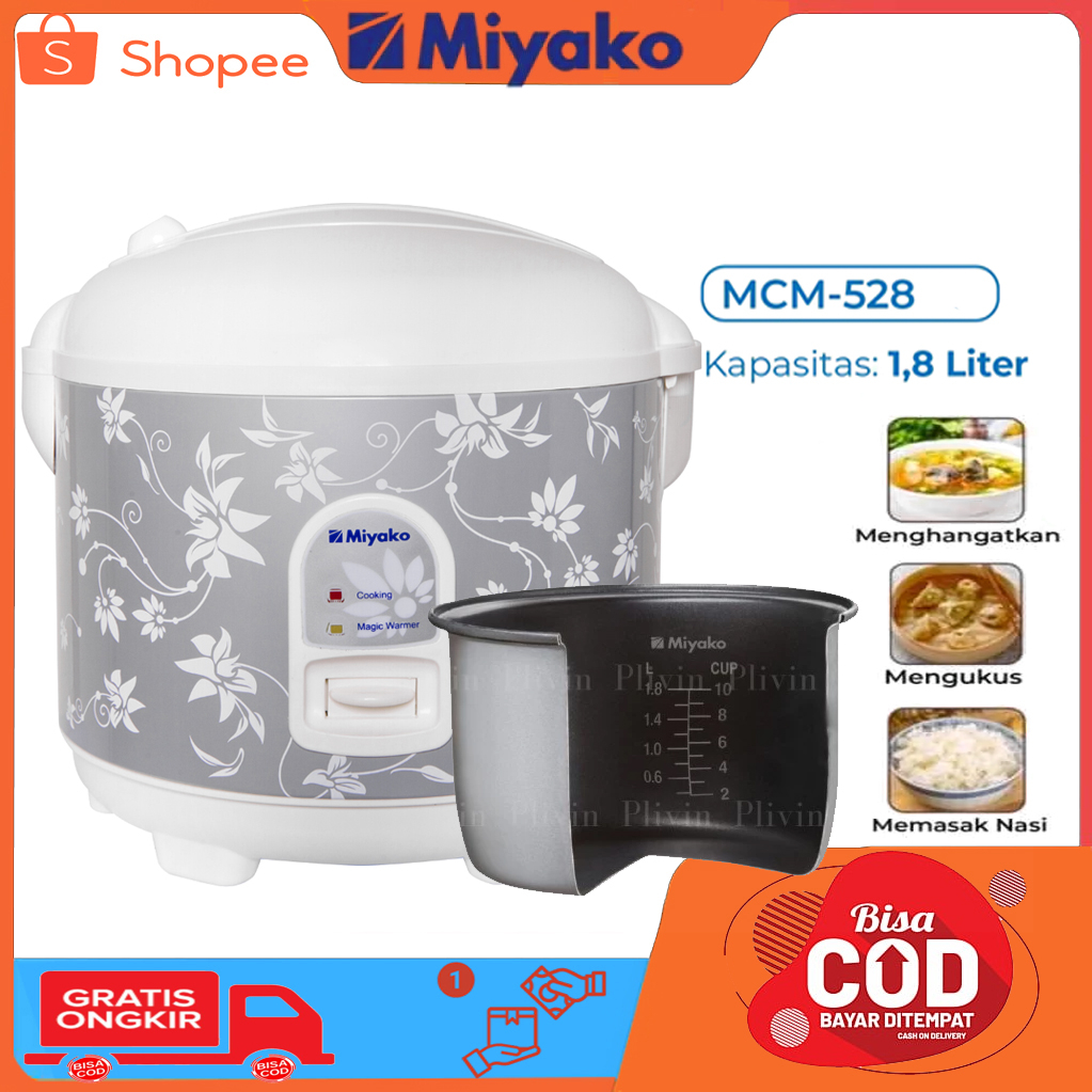 Jual HARGA PROMO Magic Warmer Plus Miyako MCM-528 Merupakan penanak ...
