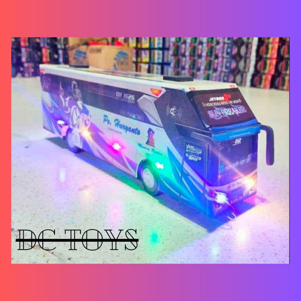 Jual TERBARU!!! MAINAN MINIATUR BUS TELOLET BASURI FULL LAMPU | Shopee ...