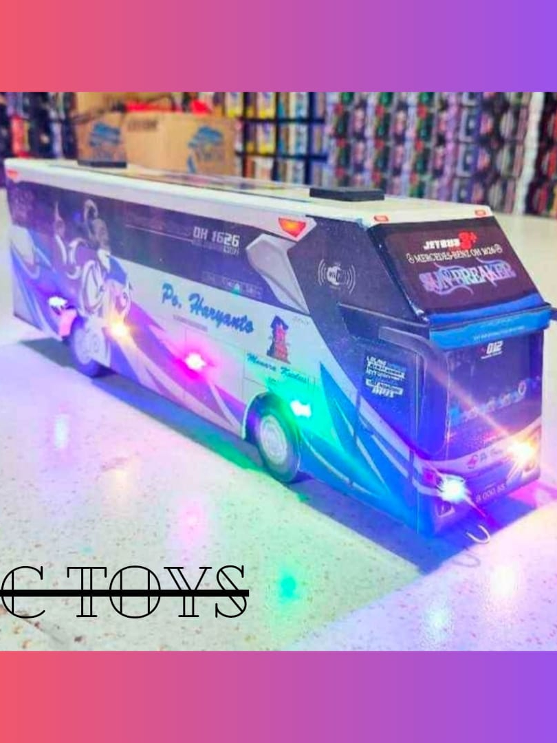 Jual TERBARU!!! MAINAN MINIATUR BUS TELOLET BASURI FULL LAMPU | Shopee ...