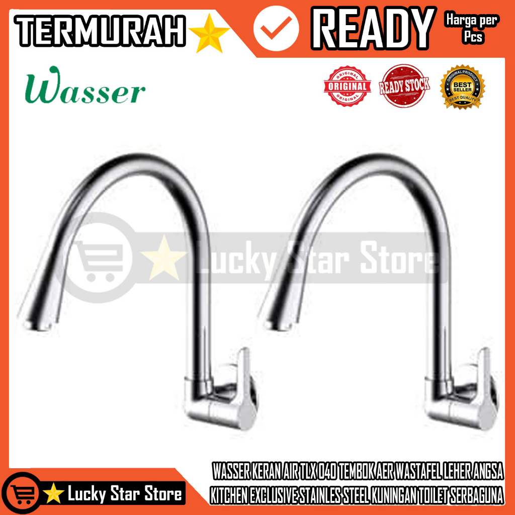 Jual Wasser Kran Tlx-040 Keran Wastafel Kitchen Exclusive Dinding ...
