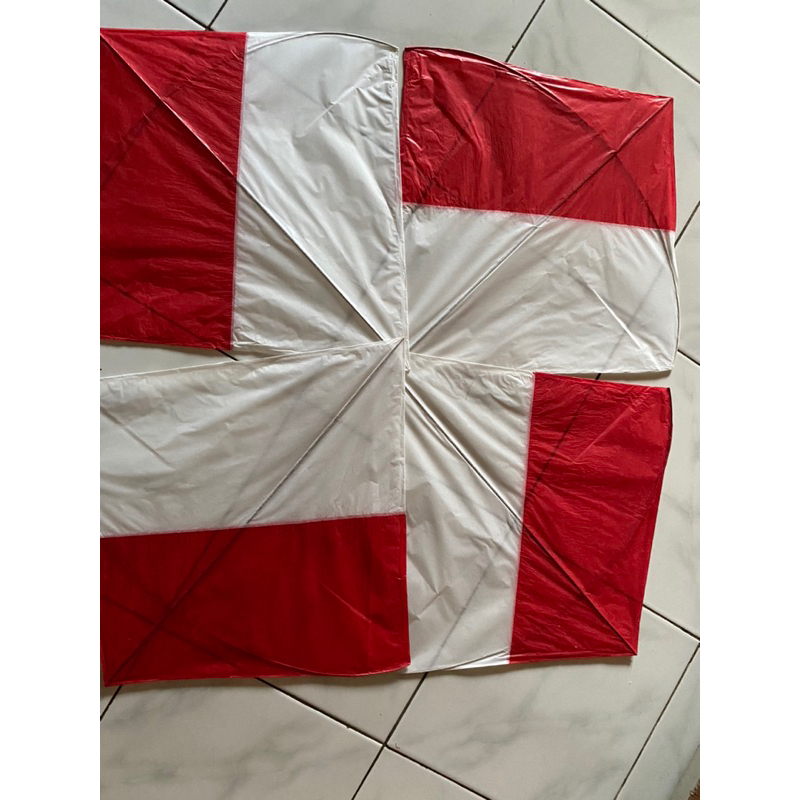 Jual Layangan Merah Putih ukuran 58 (isi 100) | Shopee Indonesia