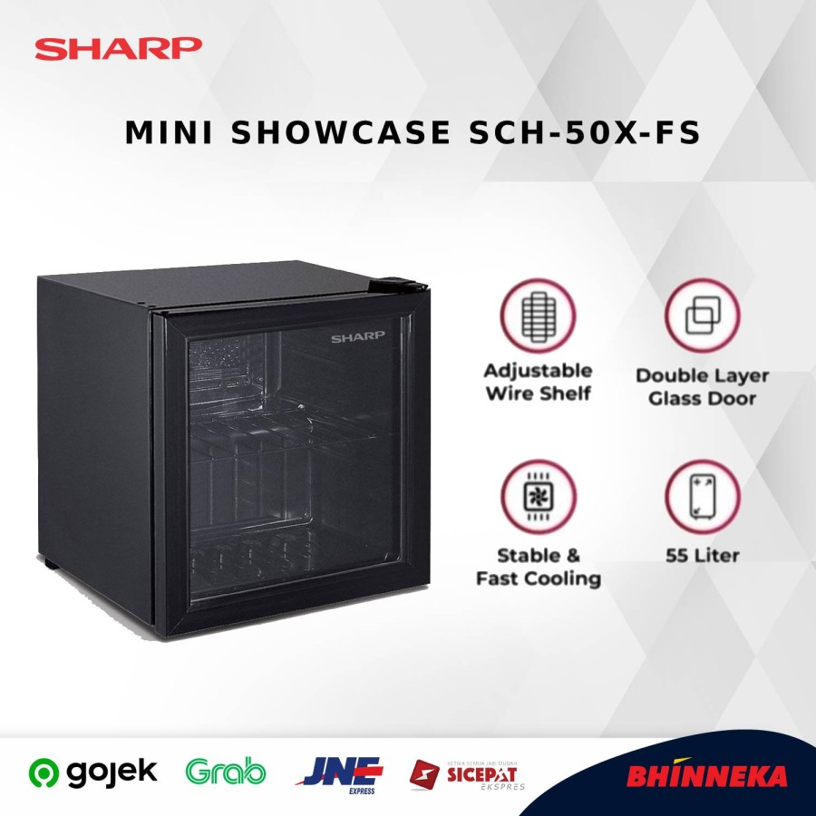 Jual SHARP Mini Showcase SCH-50X-FS | Shopee Indonesia