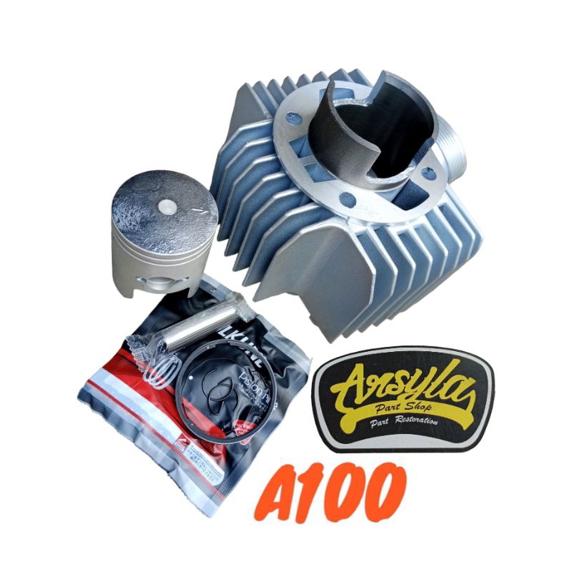 Jual block blok cylinder piston seher Suzuki a100 A 100 good quality import | Shopee Indonesia