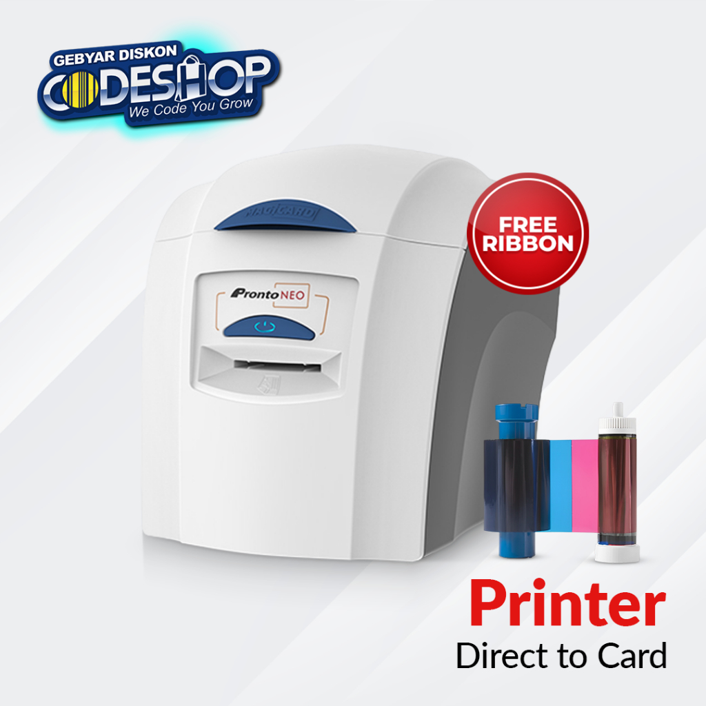 Jual Magicard Pronto Neo Printer ID Card Single Side Direct to Card ...