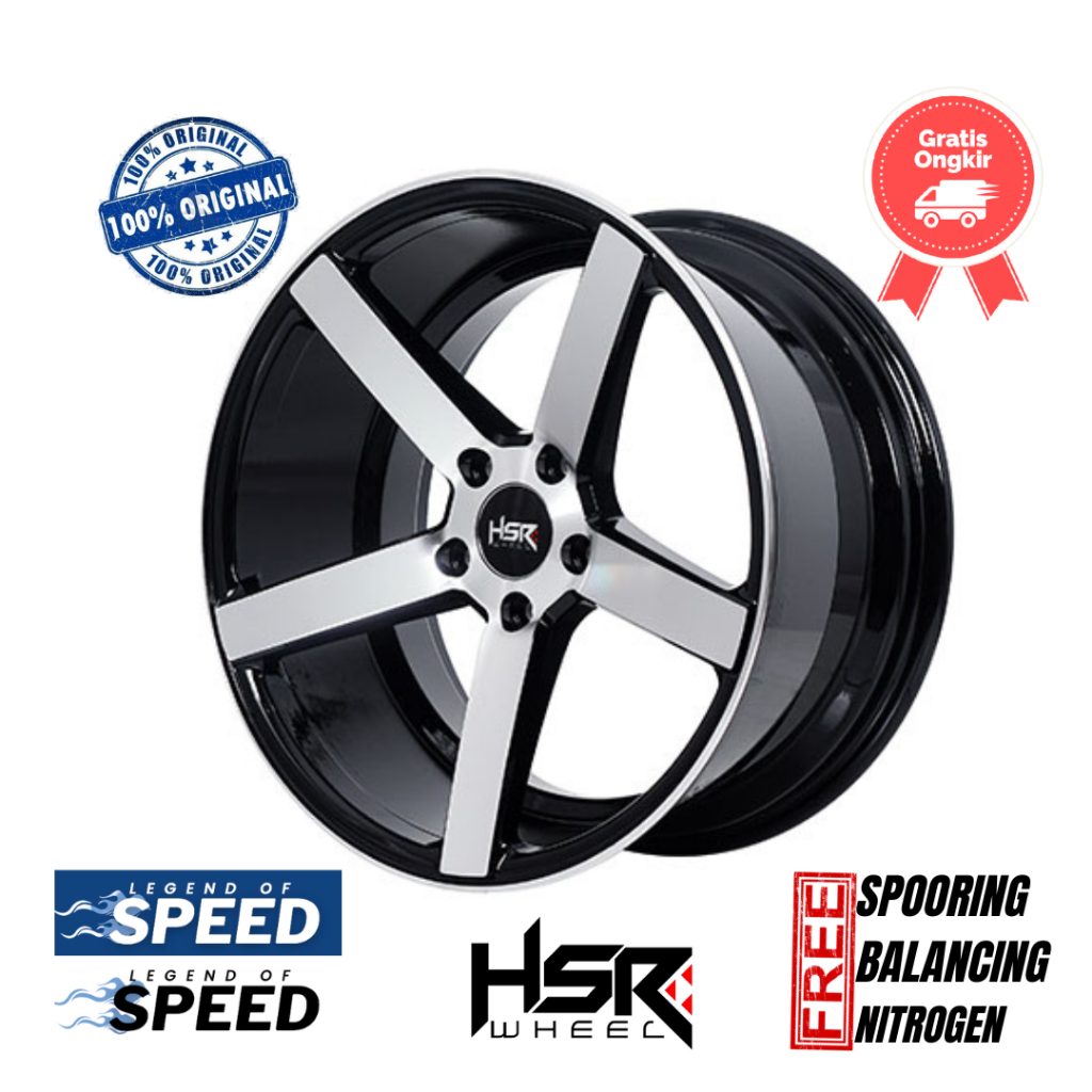 Jual Velg Mobil HSR Ring 18 NE 3 (Civic, Wuling, Xpander, HR-V, CR-V ...
