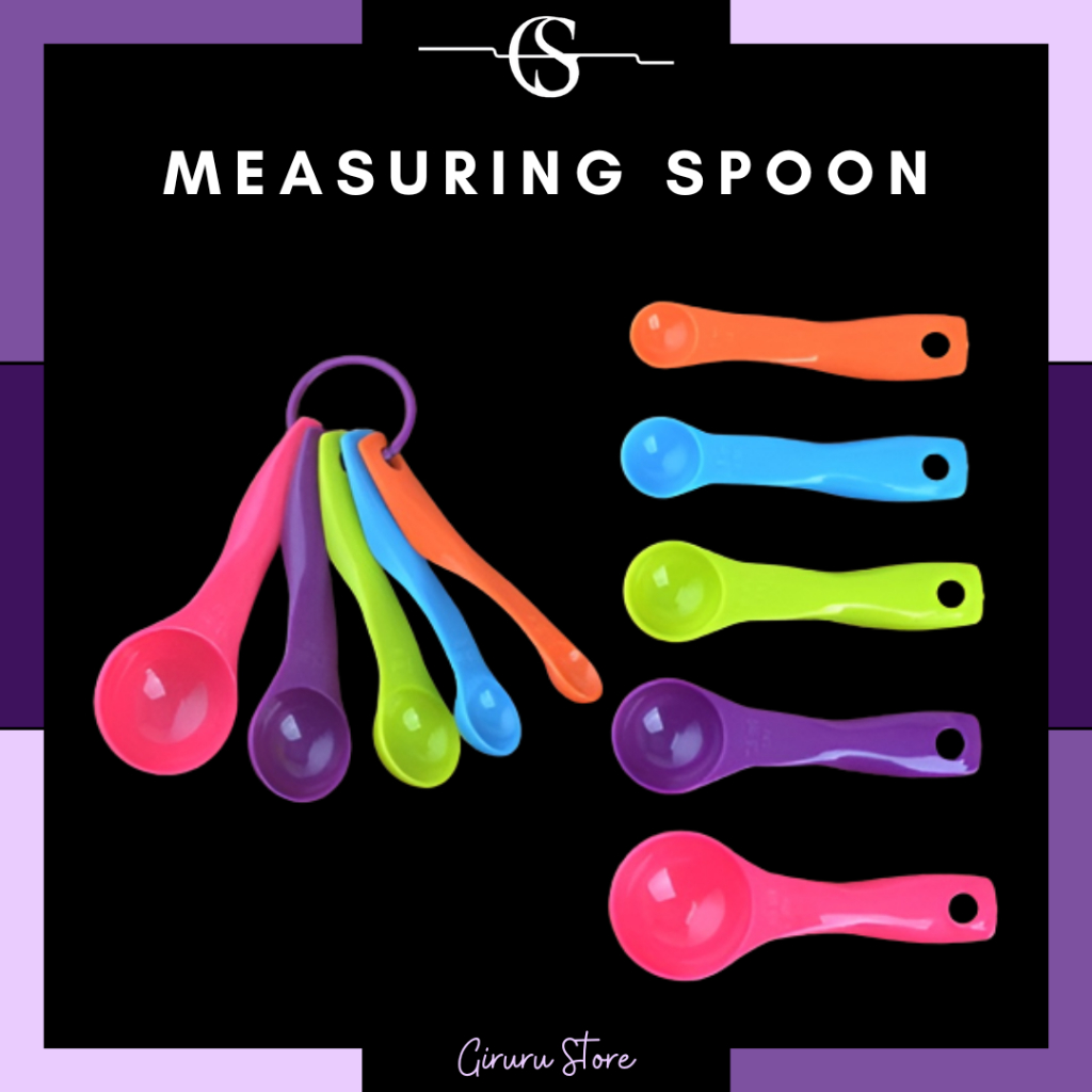 Jual Sendok Takar 5 in 1 / Sendok Ukur Untuk Masak / Sendok Takar ...