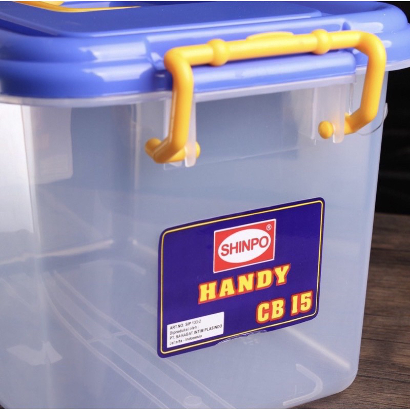 Jual [DK] SHINPO 15 Kotak Penyimpanan Kontainer Plastik 15 L Organizer ...