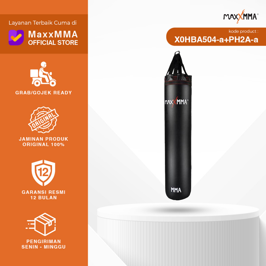 Jual MaxxMMA 5ft Water/Air Heavy Bag EX Long (X0HBA504-a) | Shopee ...