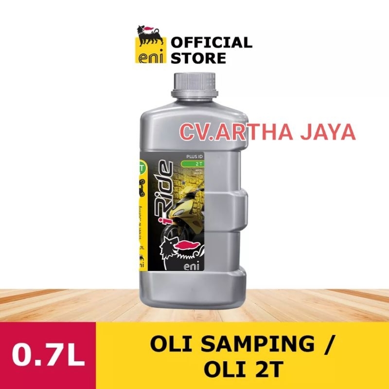 Jual OIL OLI SAMPING I-RIDE ENI AGIP 2T 2TAK 2 TAK 700ml / 0,7L [ MURAH ...