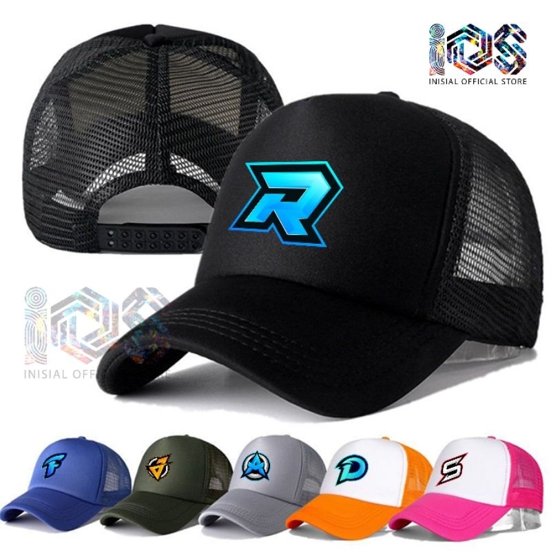 Jual Inisial Official Store Topi Trucker Inisial Huruf Logo Gaming ...