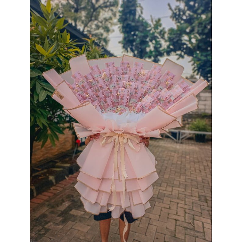 Jual buket uang jumbo money bouquet jumbo murah money bouquet sultan ...