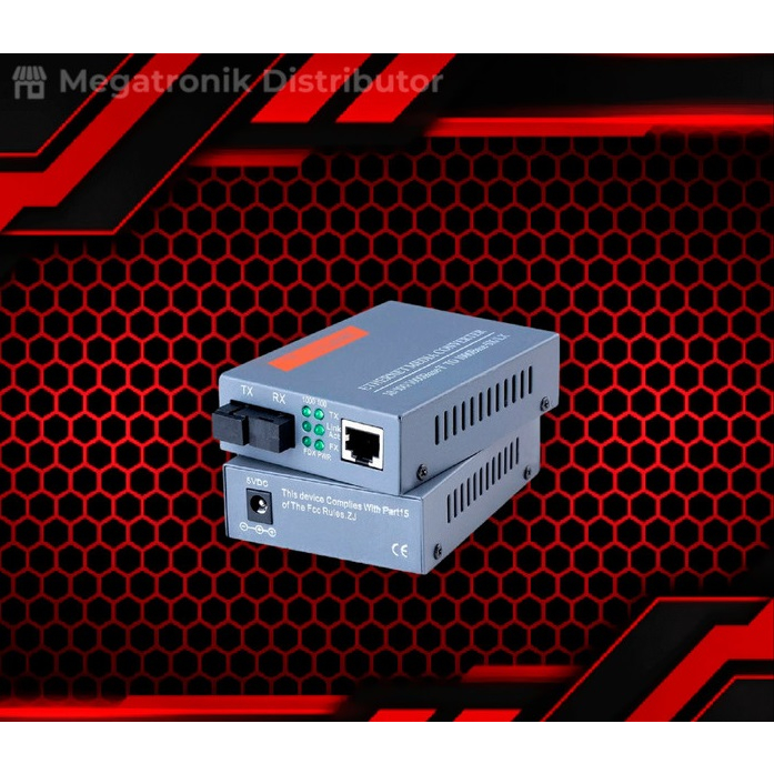 Jual Media Converter Gigabit Netlink HTB GS-O3 AB SC UPC SM Simplex ...