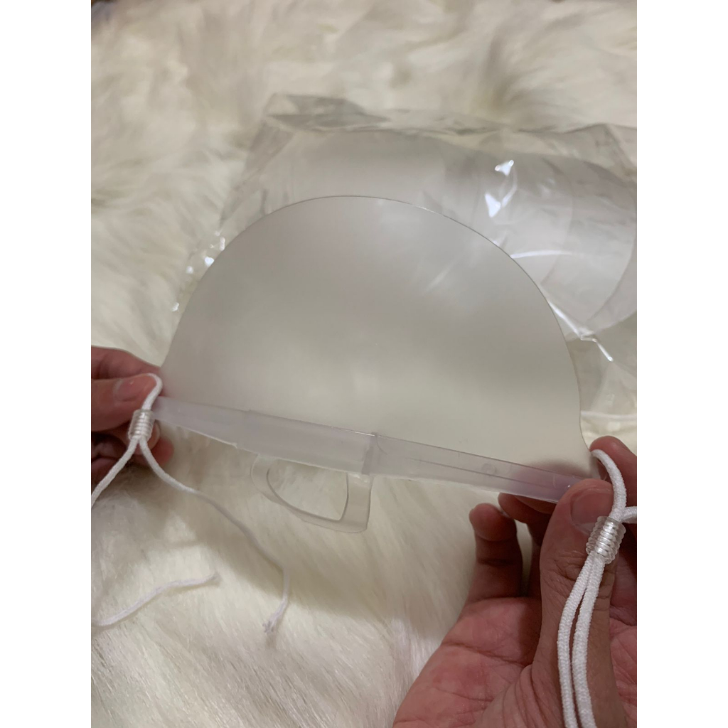 Jual Masker Transparan Plastik Penutup Mulut Restoran MUA Pabrik SPA ...