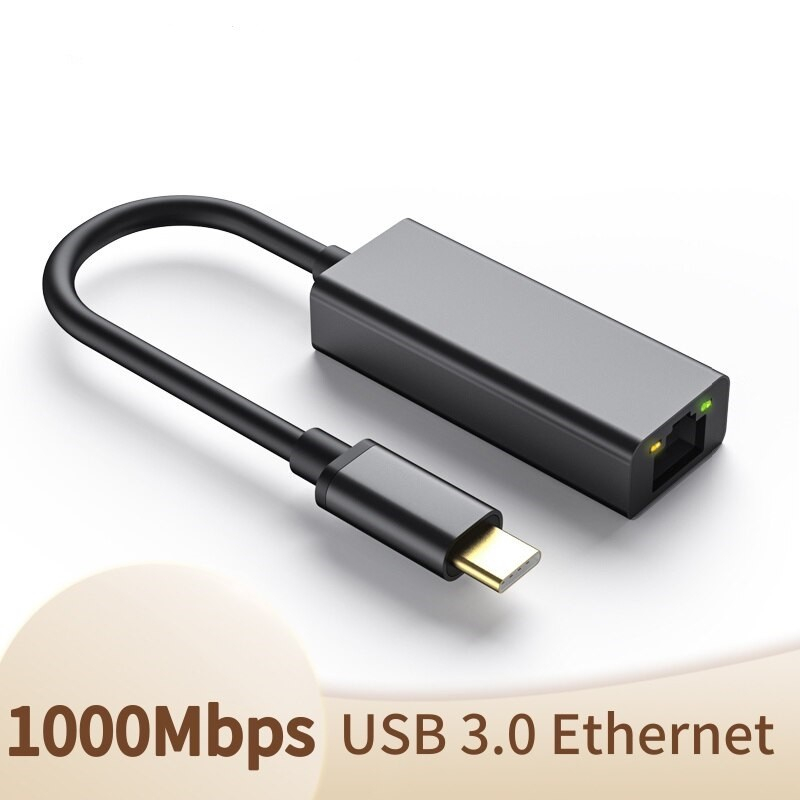 Jual TYPE-C (USB C) To Lan RJ45 Gigabit converter/ TYPE-C ETHERNET ...