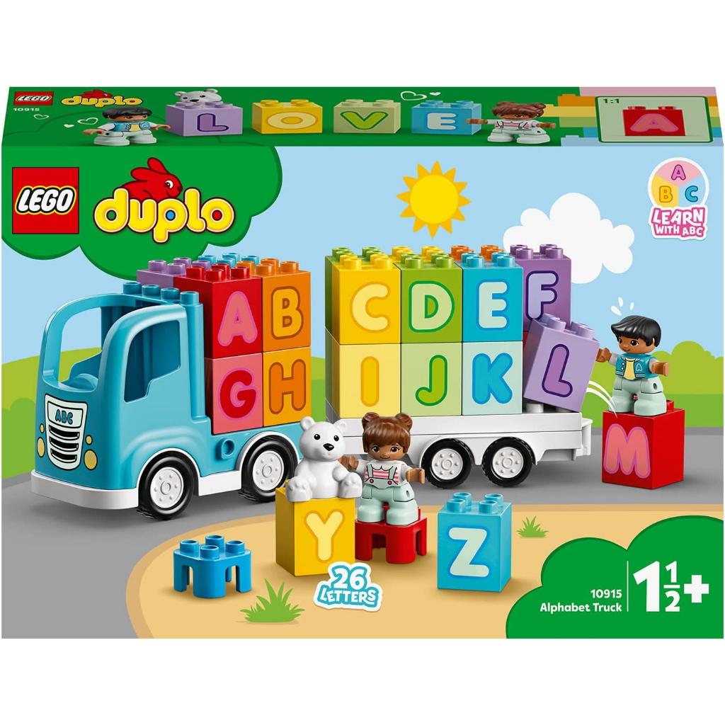 Jual Lego Duplo 10915 My First Alphabet Truck | Shopee Indonesia