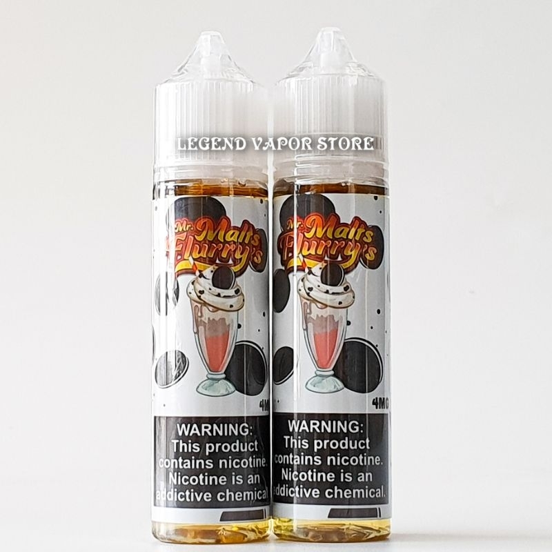 Jual FREEBASE - LIQUID MR MALTS FLURRYS 60ML 2MG 4MG AUTHENTIC | Shopee ...