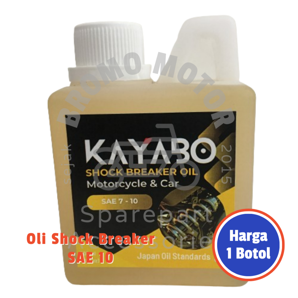 Jual Oil Shock Breaker Kayabo SAE-10 / 32 500 ml Rebound Standar Stabil ...