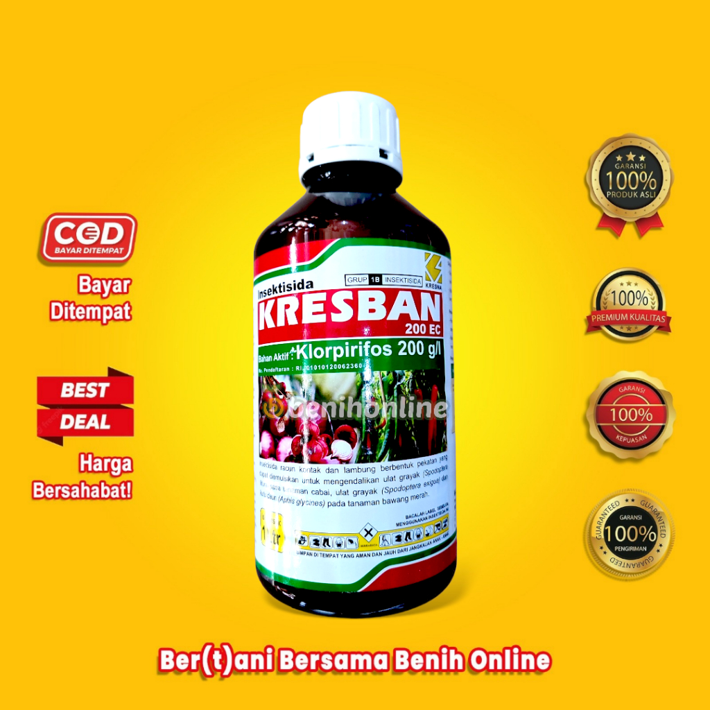 Jual INSEKTISIDA - KRESBAN 1L dursban | Shopee Indonesia
