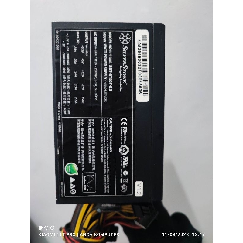 Jual PSU Silverstone 500W 80+ ST50F-ES230 80+ bronze | Shopee Indonesia