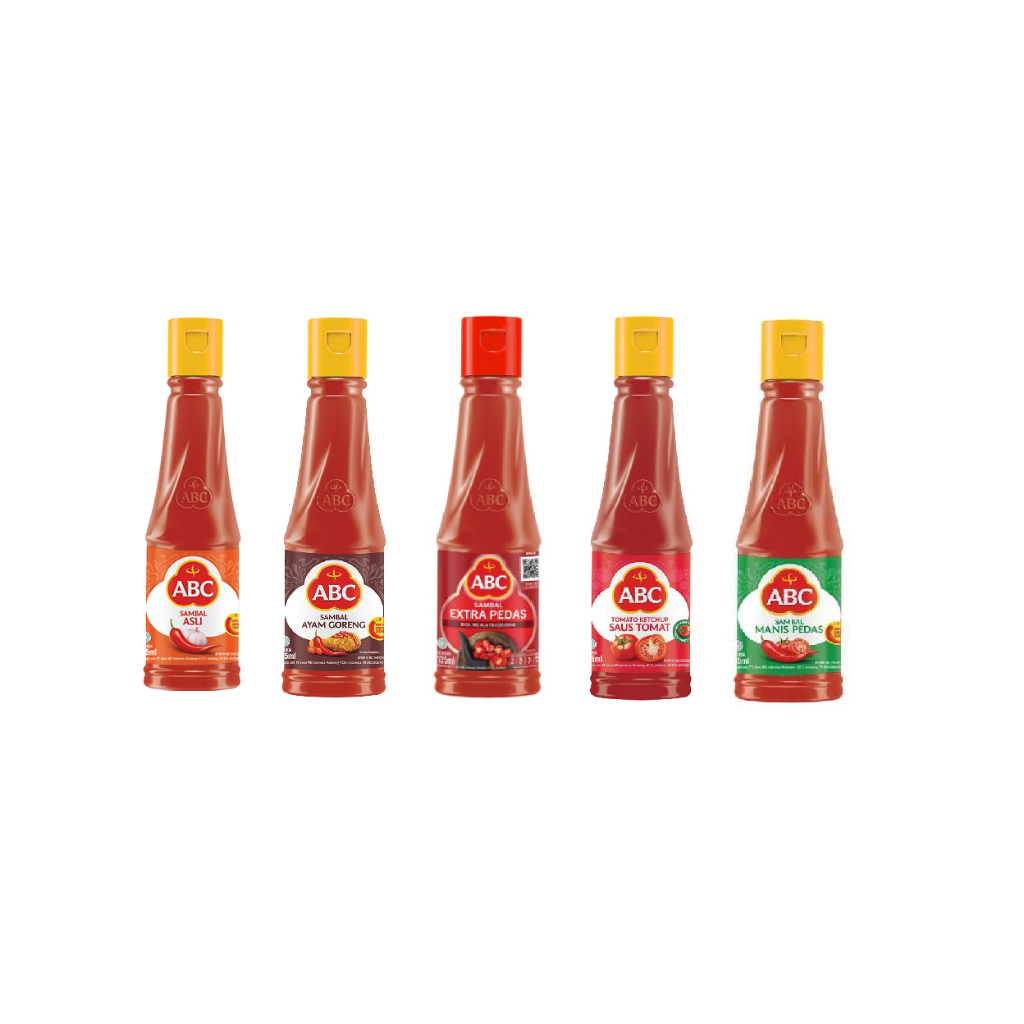 Jual ABC Sambal Botol Sauce 135ml ( 5 varian ) | Shopee Indonesia