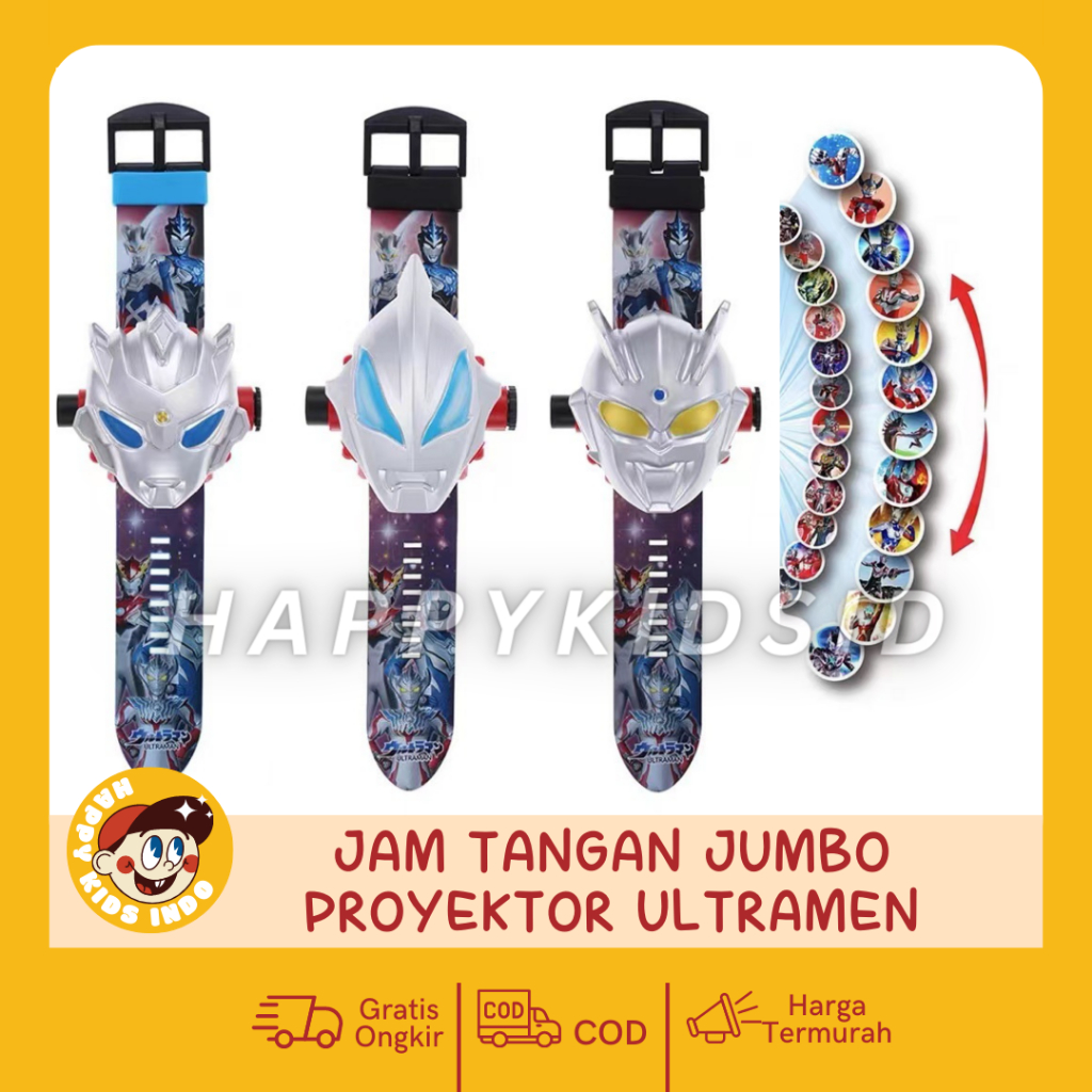 Jual JAM TANGAN ANAK LASER JUMBO PROYEKTOR 24 GAMBAR - JAM TANGAN ANAK ...