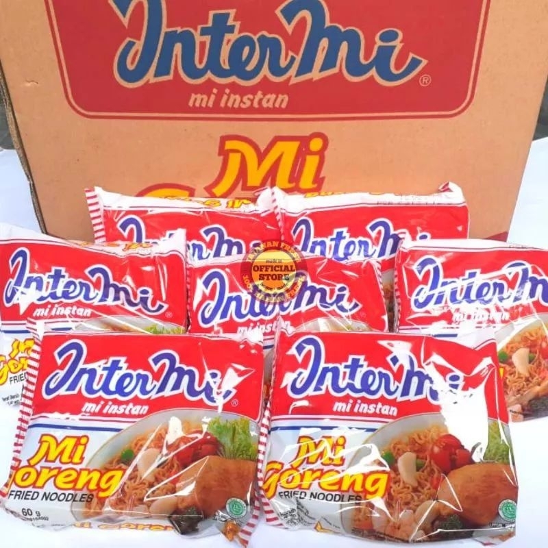 Jual INTERMIE GORENG/ MI INSTAN ISI 40 PCS | Shopee Indonesia