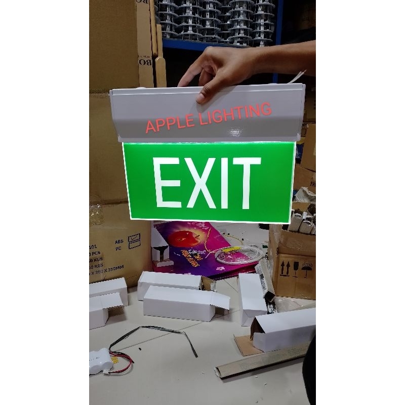 Jual LAMPU EXIT / EMERGENCY EXIT LIGHT LED SLIM TYPE | Shopee Indonesia Jual LAMPU EXIT / EMERGENCY EXIT LIGHT LED SLIM TYPE | Shopee Indonesia