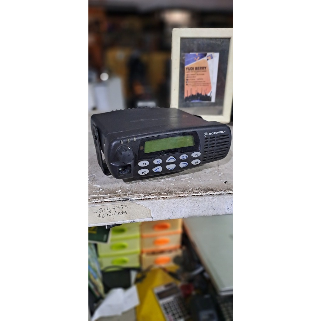 Jual Rig Motorola Gm338 Uhf Made in malaysia Uhf 403 Mhz sd 470 Mhz ...