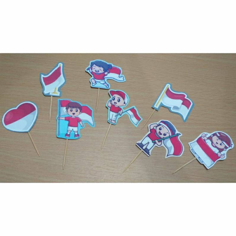 Jual Toppercake cupcake 17 agustus | Shopee Indonesia