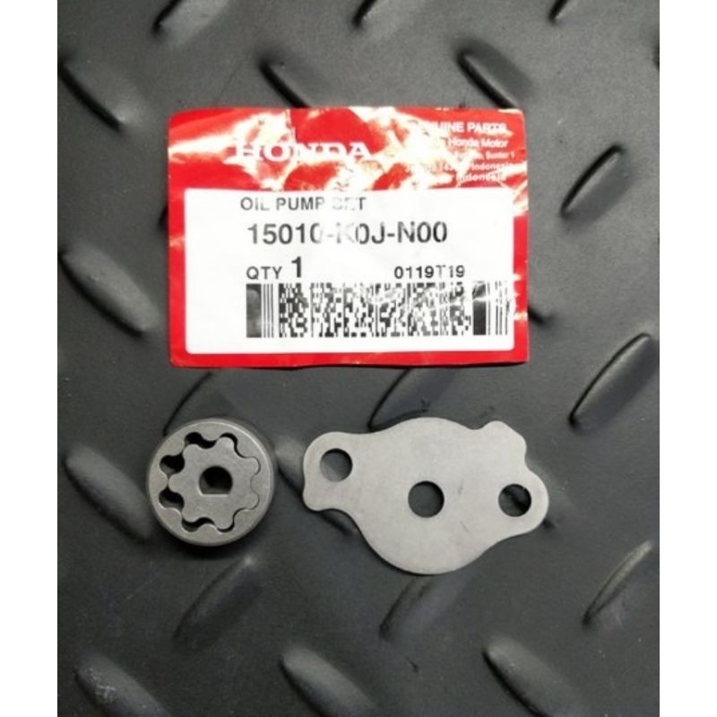 Jual 15010-K0J-N00 HGP AHM 100% ORIGINAL OIL PUMP SET POMPA OLI GENIO ...