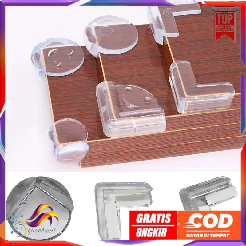 Jual Pengaman Pelindung Siku Sudut Kaca Meja Kotak Safety Guards ...