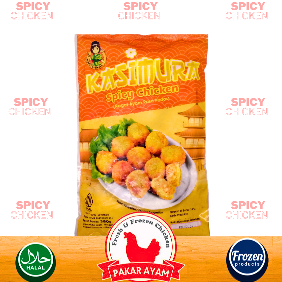 Jual Nugget Hot Spicy Chicken Isi 10 Pcs per Pack Kualitas Restoran ...