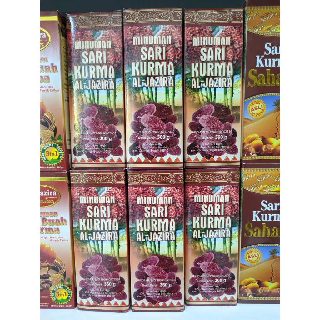 Jual Minuman Sari kurma Al Jazira 360 gr | Shopee Indonesia