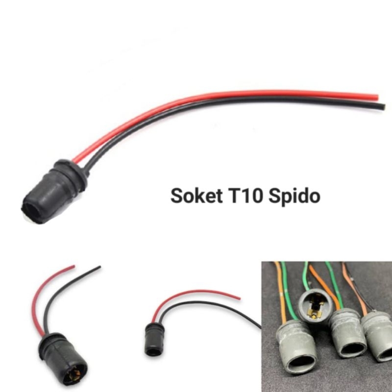 Jual SOKET T5 T10 FITING COP LAMPU KOTA LAMPU SENJA LAMPU SEN / SEIN ...