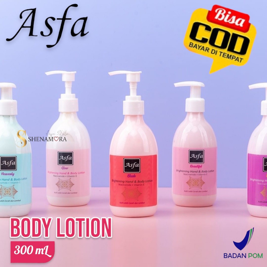 Jual Asfa Brightening Hand Body Lotion 300 ml | Shopee Indonesia