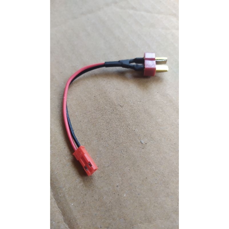 Jual Konektor adapter male dean T plug ke JST male 22awg Wire | Shopee ...