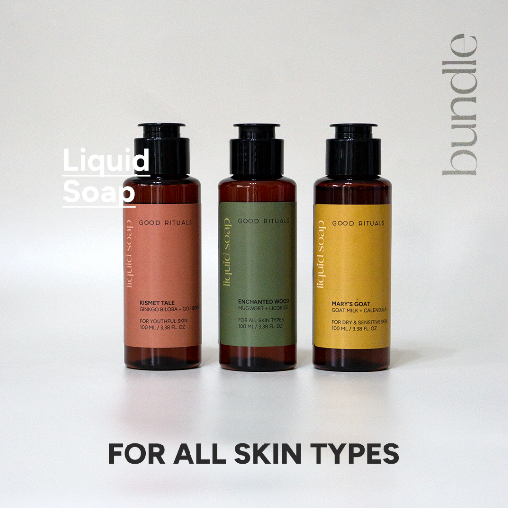 Jual GOOD RITUALS - Mini Triple Liquid Soap Bundle | Shopee Indonesia