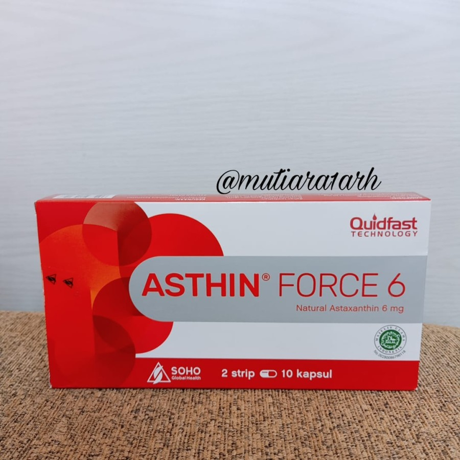 Jual ASTHIN FORCE 6 MG 1 BOX 20 TAB | Shopee Indonesia