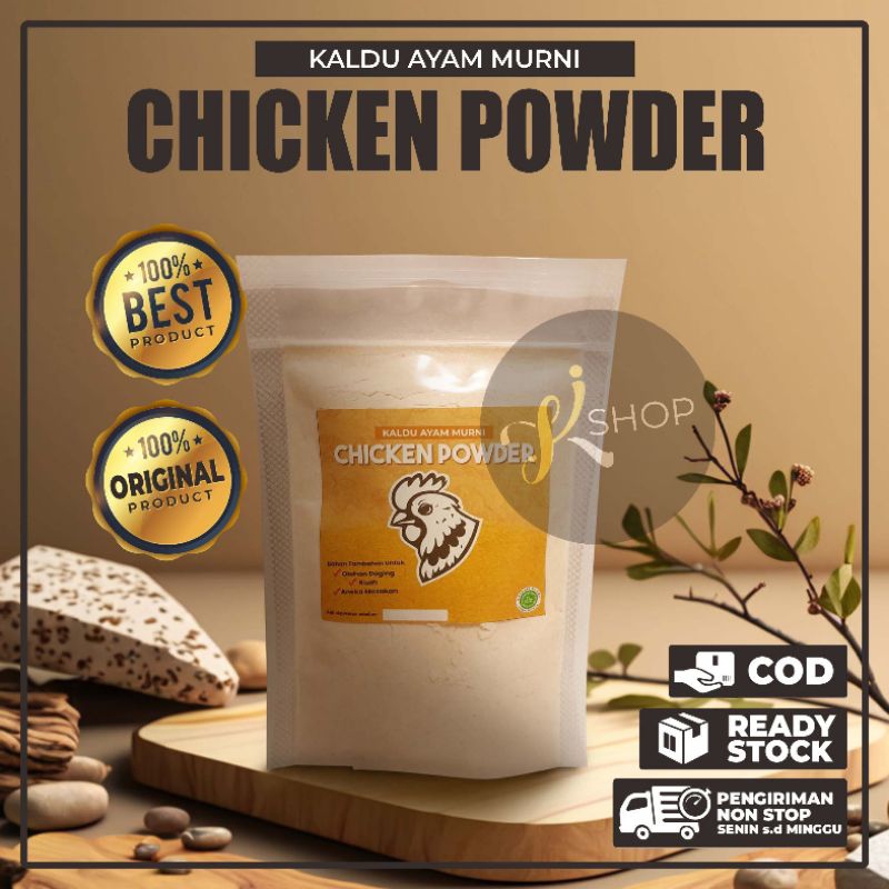 Jual Chicken Powder/Chicken Broth, Cocok untuk bumbu kaldu mie ayam ...