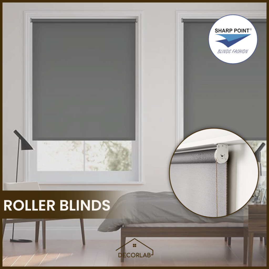 Jual ROLLER BLIND Blackout (100%) - Tirai Gulung - Tirai Jendela ...
